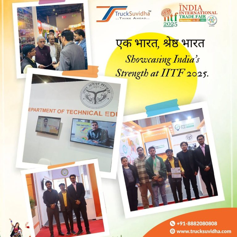 TruckSuvidha at IITF 2025 – Turning Ideas Into Impact