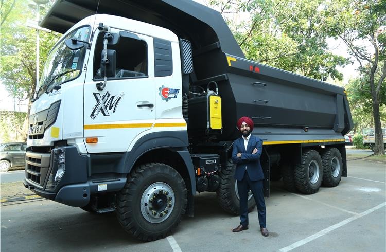 Eicher launches high-productivity Pro 8035XM tipper for mining ...
