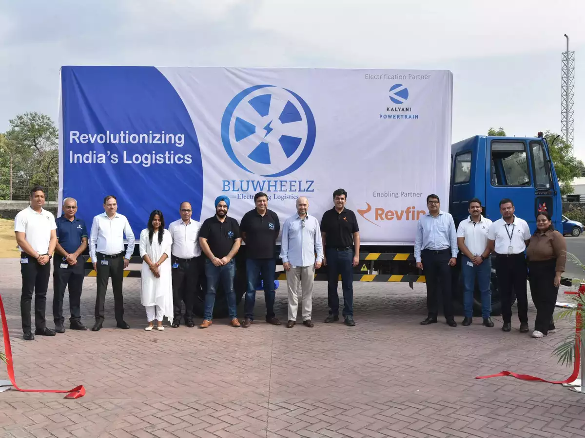 Revfin, Bluwheelz, Kalyani Powertrain Join Forces for Retrofitted E-Trucks